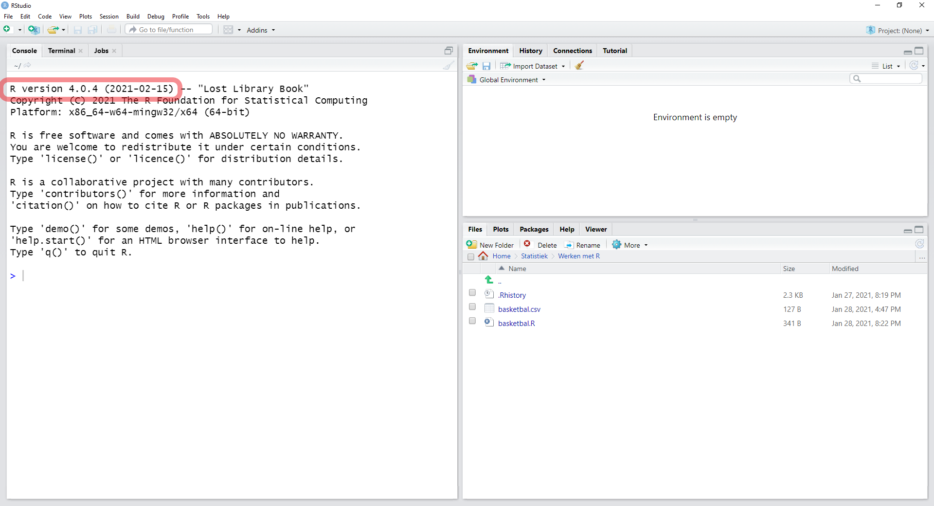 Introductie R - 3 R en RStudio installeren